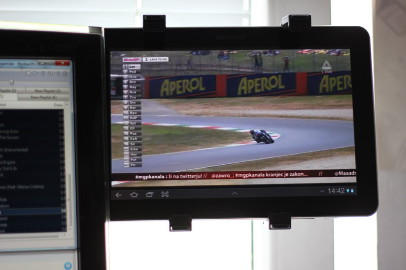 Samsung Galaxy Tab 10.1 tudi kot TV zaslon - JuvanNet Video Produkcija